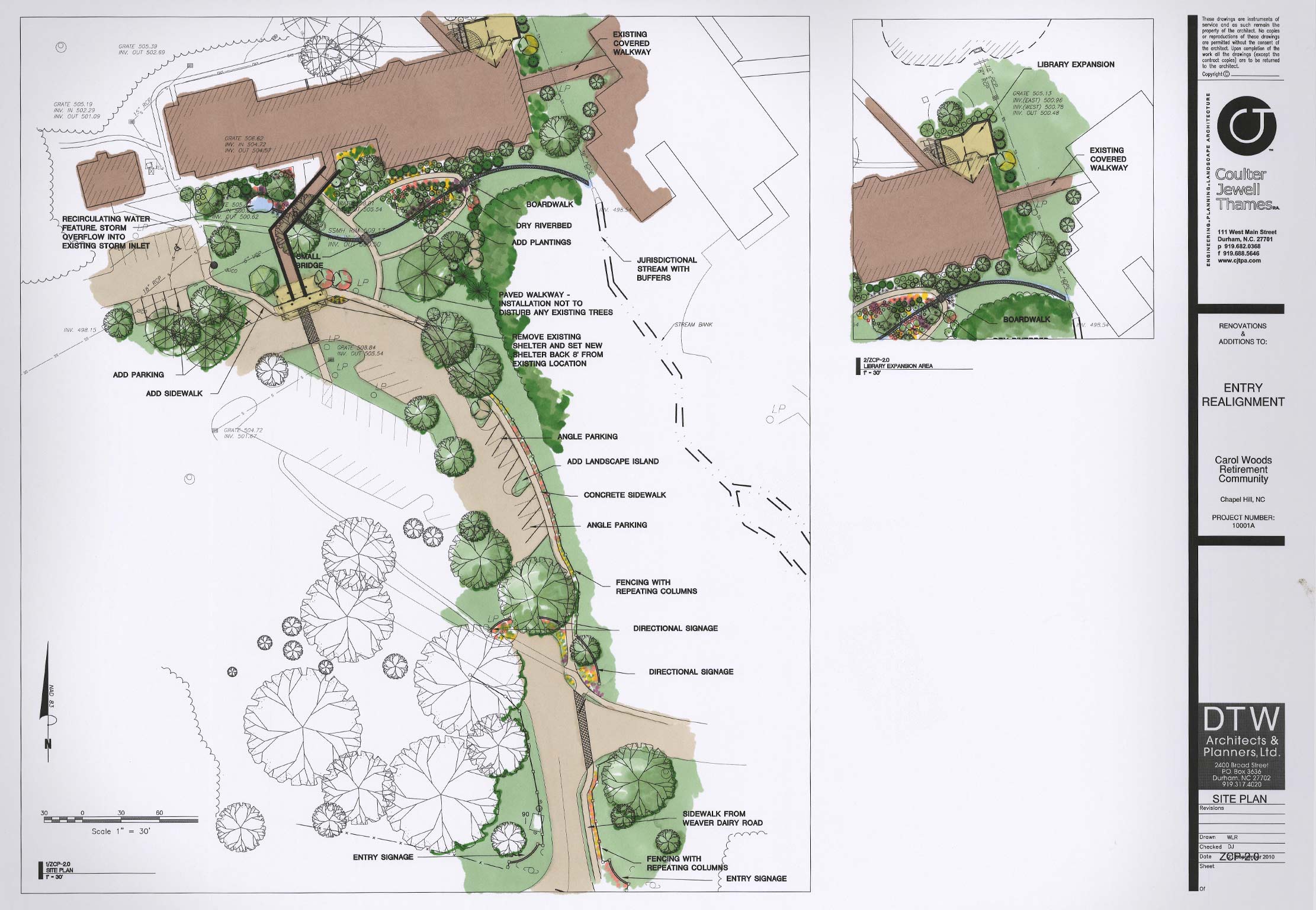 Carol Woods Master Plan – DTW Architects & Planners