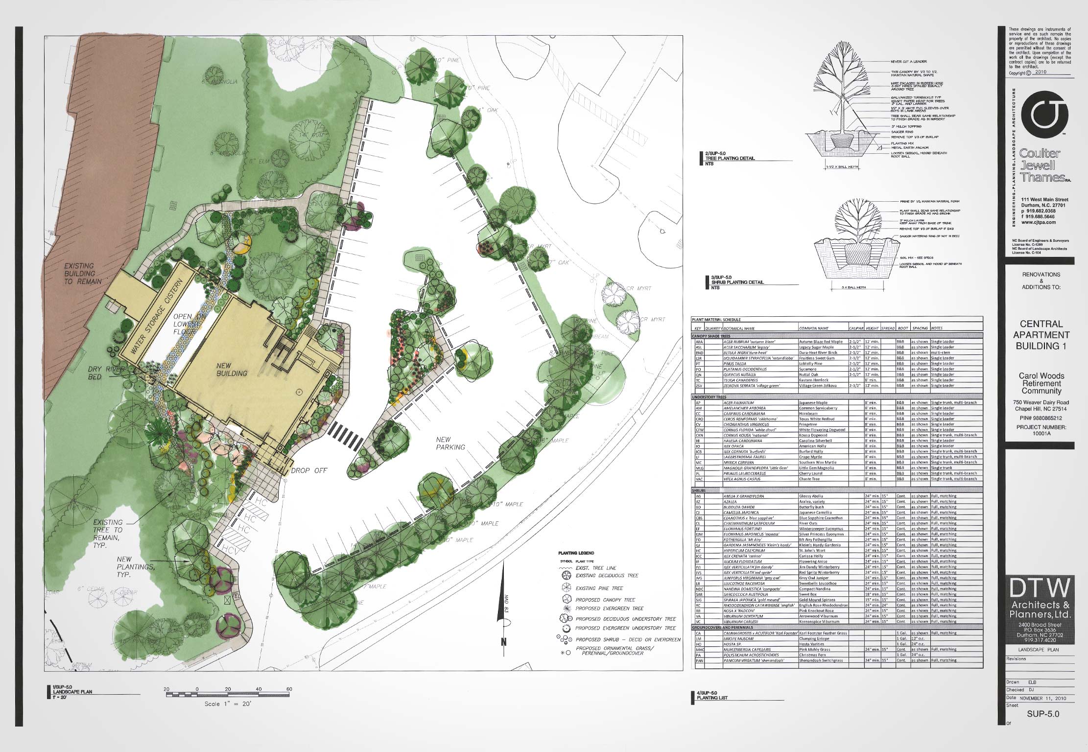 Carol Woods Master Plan – DTW Architects & Planners